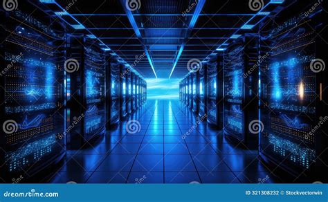 cybersecurity information technology data stock illustration
