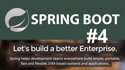 Spring Boot Tutorial For Java Developers 4 Using Spring Boot