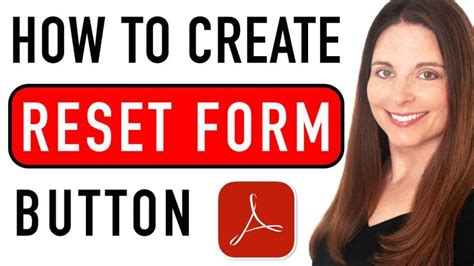 Here Is A Quick Tutorial On How To Add A Reset Form Button To Your Pdf