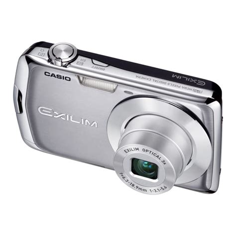 Casio Exilim Exilim Ex Z User Manual Pdf Download Manualslib