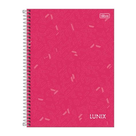 Caderno 10 Materias Tilibra Lunix 160fls Br