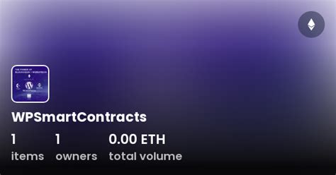 wpsmartcontracts collection opensea