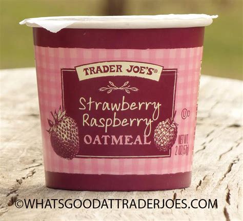 What S Good At Trader Joe S Trader Joe S Strawberry Raspberry Oatmeal