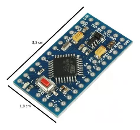 arduino pro mini compativel atmega328 3 3v 8mhz com nfe à venda em