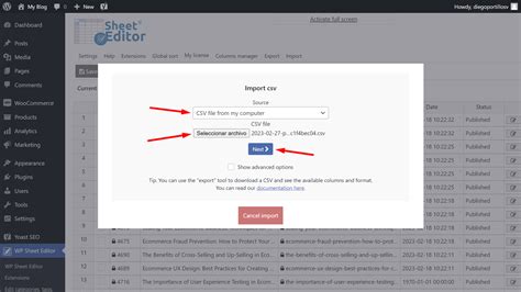 yoast seo bulk export and import csv best seo bulk editor