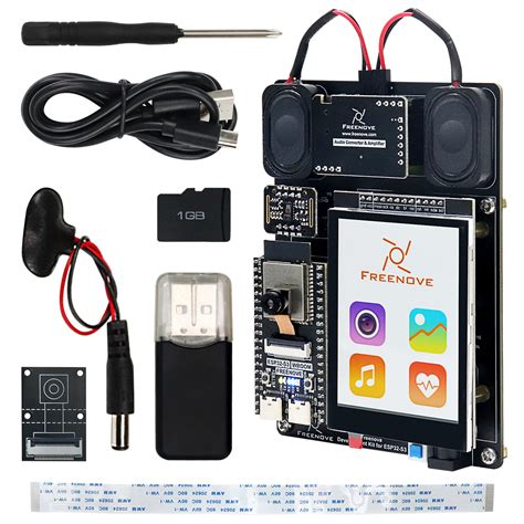 freenove development kit for esp32 s3 esp32 s3 cam camera wi fi blueto