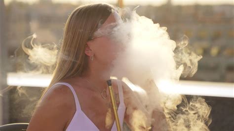 Girl Smoking Weed Stock Video Footage For Free Download