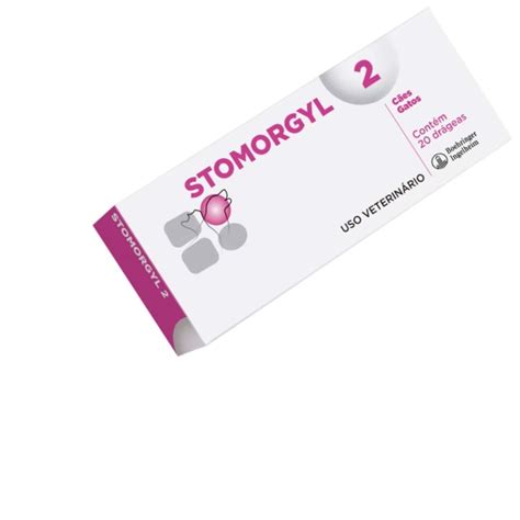Stomorgyl 2 - 20 Drágeas - Completa Vetstore, Farmácia Veterinária OnLine