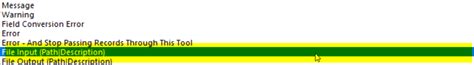 Output Message Tool Error If File Fails To Proce Alteryx Community