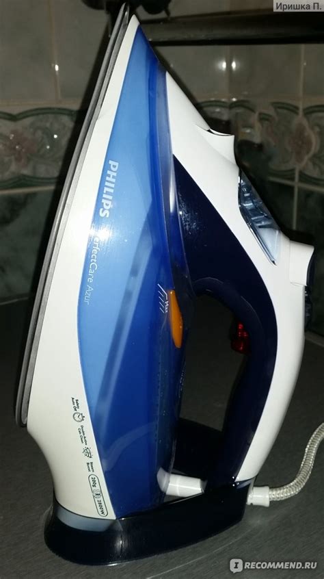 Утюг с мощной подачей пара. Philips PerfectCare Azur - «Все отгладит ...