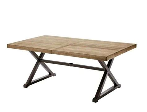 Stylewell Rectangular Metal Dining Table Matthews Auctioneers