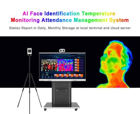 Non Contact Walk Through Temperature Scanner Human Body Temperature Detection