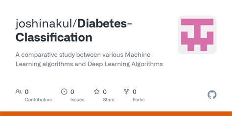 GitHub Joshinakul Diabetes Classification A Comparative Study Between Various Machine