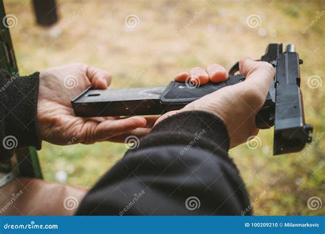 Loading Gun Stock Photo Image Of Focus Range Training