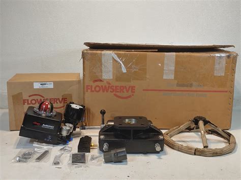 Flowserve Apex 8000 Positioner Nt3000 Transducer W Gear Manual Override