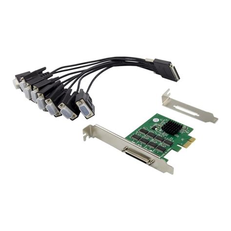 Jual Pci E To 8 Port Rs232 Serial Adapter Multiport Serial Db9 Contr Jakarta Barat Laptop