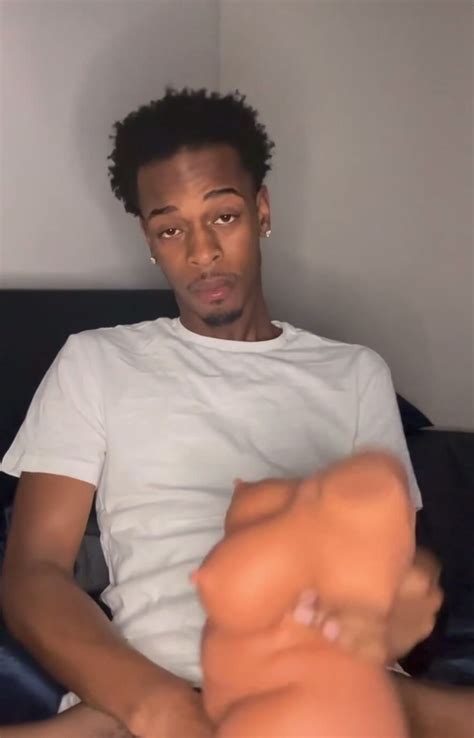 Sexy Black Guy Fucks His Sex Toy