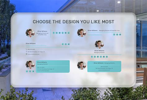 Email Signature Responsive HTML And PSD Templates
