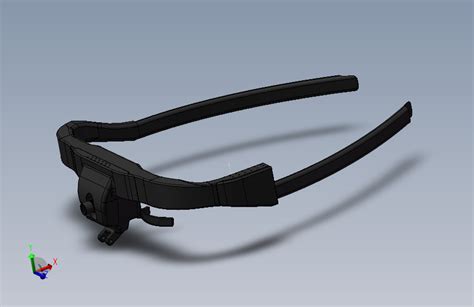 眼动仪主体三维sw2018带参 Solidworks 2018 模型图纸下载 懒石网