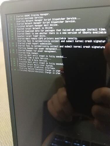 SOLVED Ubuntu Won T Boot Hangs When Displaying Logs Linux Framework Community
