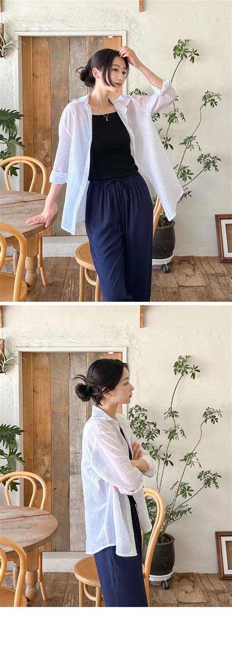 라스트찬스30오늘출발자체제작 Utmost 해브 스트라이프 셔츠 5 Color 장마살안타템얇은긴팔