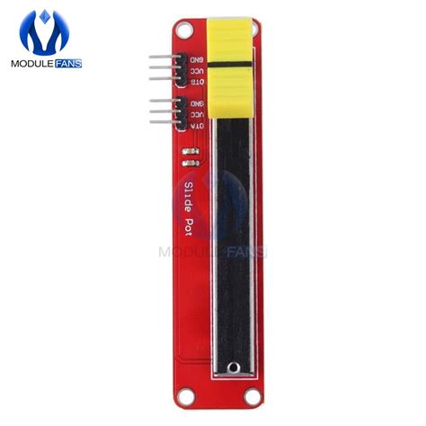 B10k Sliding Slider Potentiometer Switch Slide Block Module For Arduino