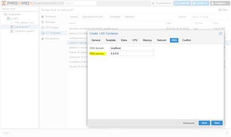 Create Ct Container On Proxmox 7 Sys Opsid Herdiana3389