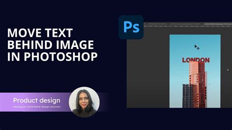 Text Behind Object In Photoshop YouTube