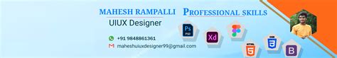 Mahesh Uiux Designer On Behance