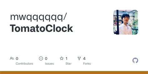 Github Mwqqqqqq Tomatoclock