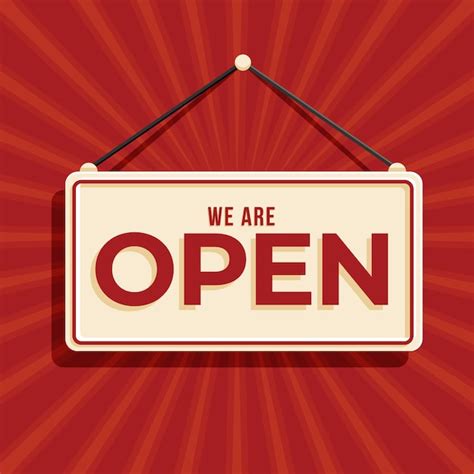 Open Sign Image