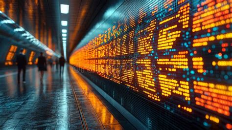 high tech data analysis interface showcasing graphs and charts stock