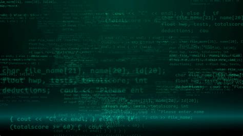 Software Programmer Code Moves In Front Of Stock Motion Graphics Sbv