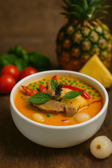 Red Duck Curry At Chong Kho