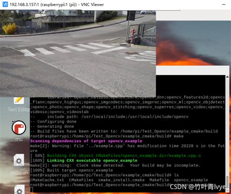 树莓派4b上配置opencvc Error Unrecognized Command Line Option ‘ Pa Csdn博客