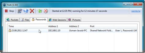 sniff network traffic capture files images and web sessions with york
