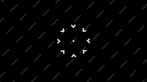 Premium Photo Abstract White Particles Appearing And Moving Fast Towards The Center Of The