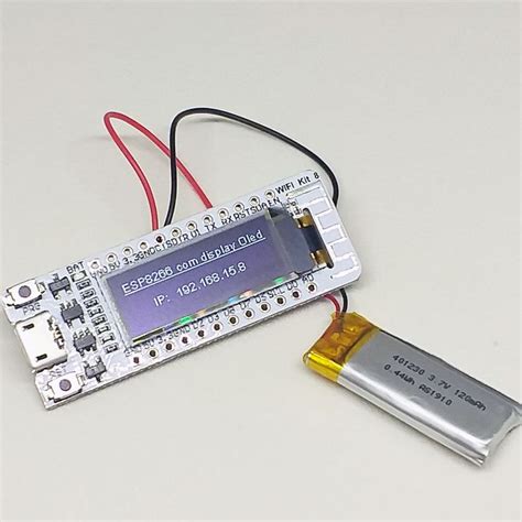 como usar o módulo esp8266 com display oled embutido arduino e cia