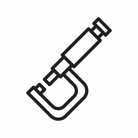 Micrometer Icon Download On Iconfinder On Iconfinder