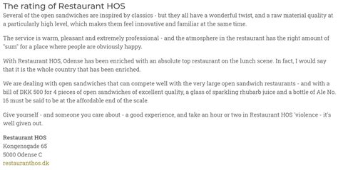 Food Blog Writing Examples What Should Food Bloggers Be Writing About