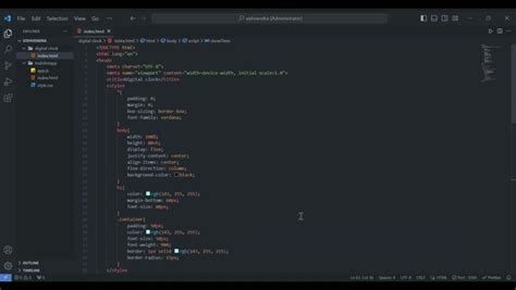 introducing my real time clock web application vishvendra pratap