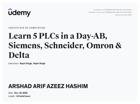Arshad Arif On Linkedin Udemy Course Completion Certificate