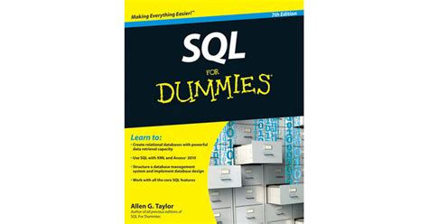 Sql For Dummies® 7th Edition Book