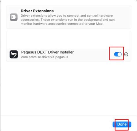 Installing The Pegasus Thunderbolt Dext Driver On Macos Sequoia