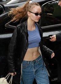 Lily Rose Depp S Hard Nip Pokies Are Out Of Control