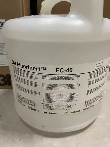 3m Fc 40 Fluorinert Electronic Liquid Versatile And Durable