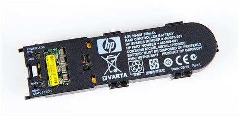 HP Smart Array Battery Pack For Battery Backed Write Cache BBWC Module P410 P410i P411 P212
