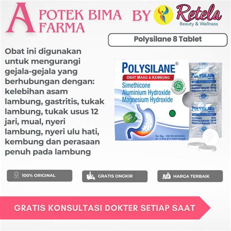 Jual Polysilane 8 Tablet Shopee Indonesia