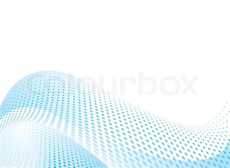 Blue Abstract Wave Ideal As A Stock Vector Colourbox