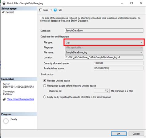 How To Shrink SQL Server Database Files